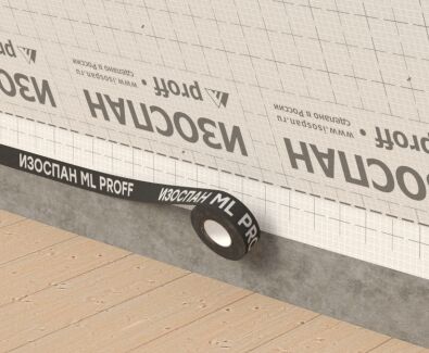 Лента усиленная односторонняя соединительная Изоспан ML PROFF, 25 м, 50 мм - подобрать по ...