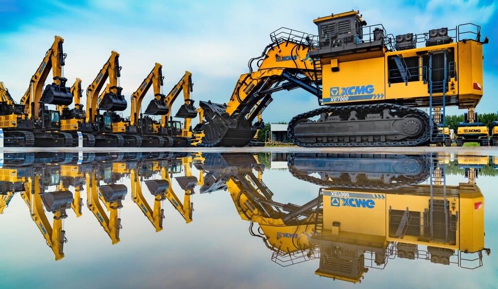 Экскаватор карьерный XCMG XE7000-E, цена в Симферополе от компании Стальные машины